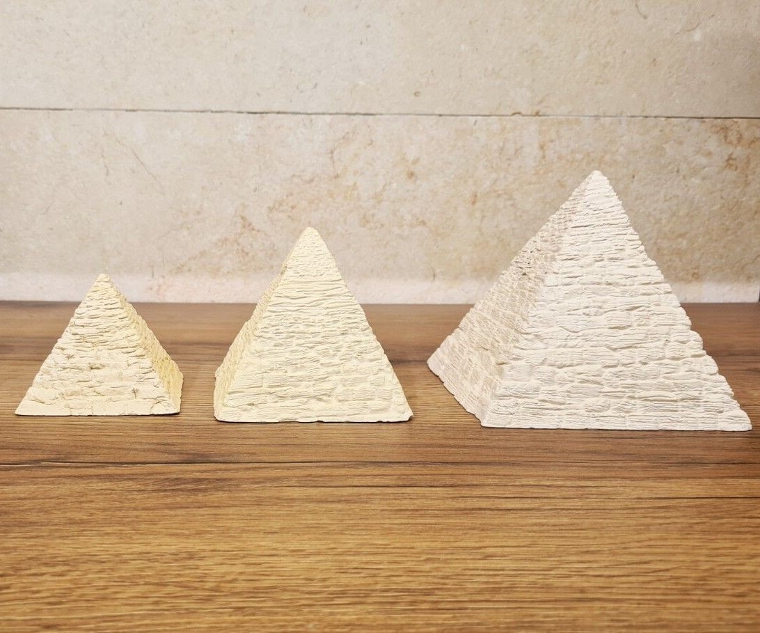 The Great Pyramids of Giza and the Sphinx, Ancient Egypt, Handcrafted ...