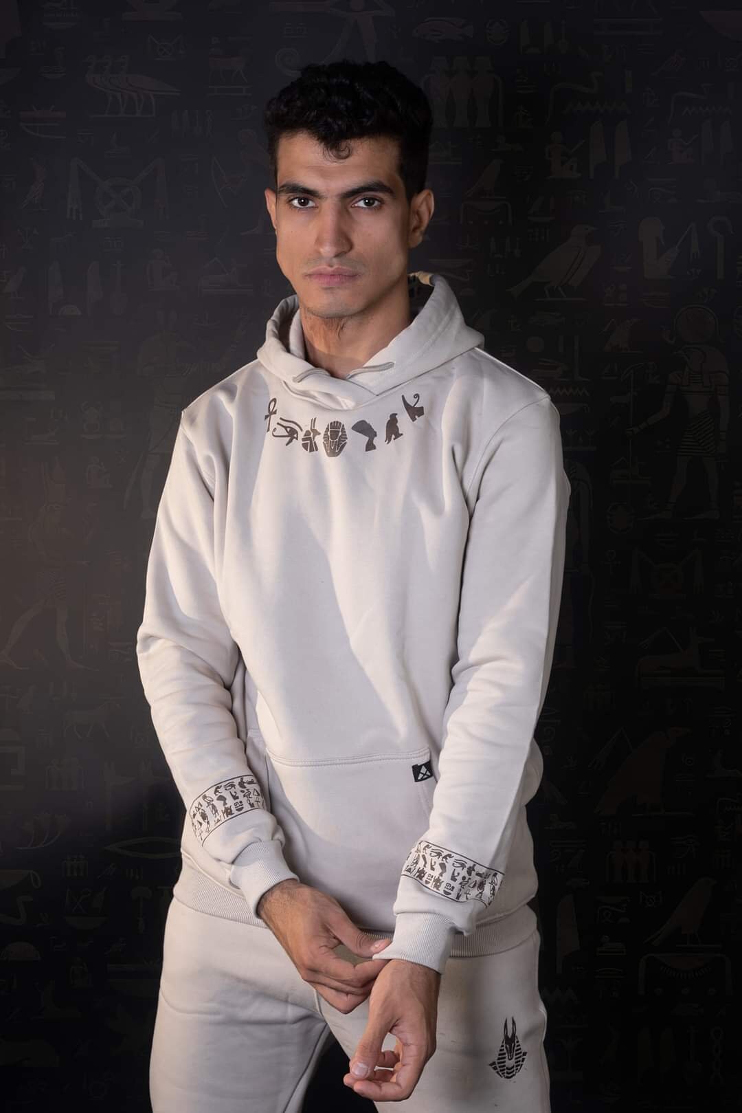 Ancient Egyptian Pharaoh Hoodie: 100% Egyptian Cotton Unisex Sweatshirt ...