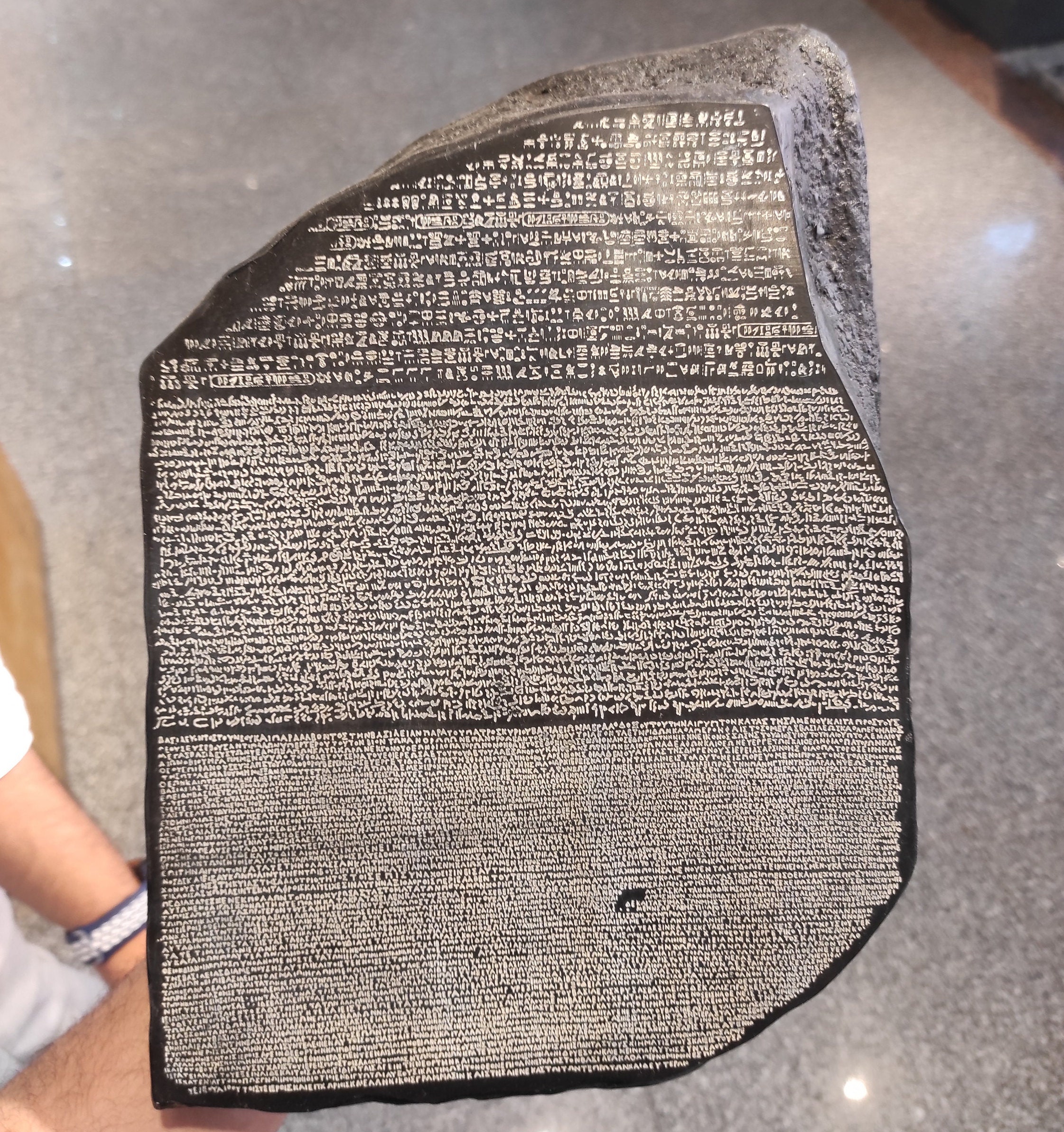 Large Rosetta Stone Ancient Egyptian Museum Reproduction - Etsy