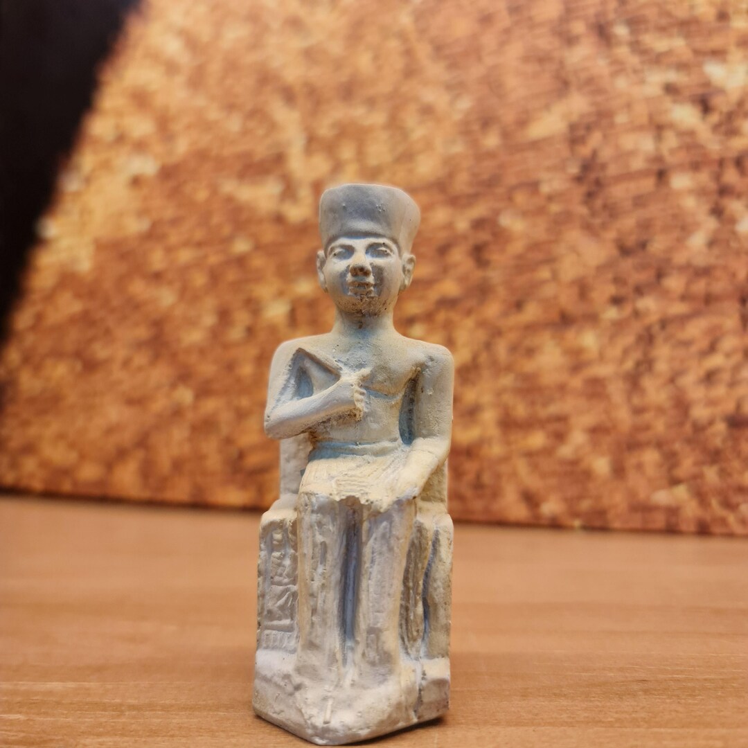Statuette du roi Khéops (Kéops), Égypte ancienne, rois d'Égypte ...