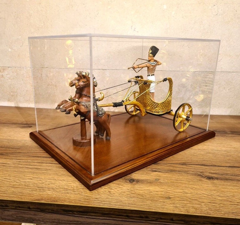 King Tut's War Chariot Replica: Handmade Egyptian Museum Art - Etsy