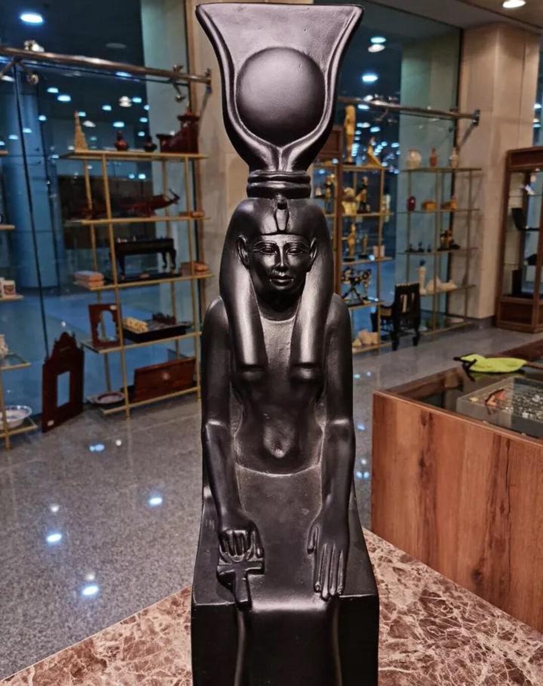 Rare Statue of Goddess Isis (museum Version), Museum Reproduction ...
