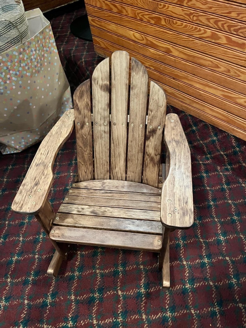 Michigan Mitten Adirondack Chair and Rocking Chairs - Etsy