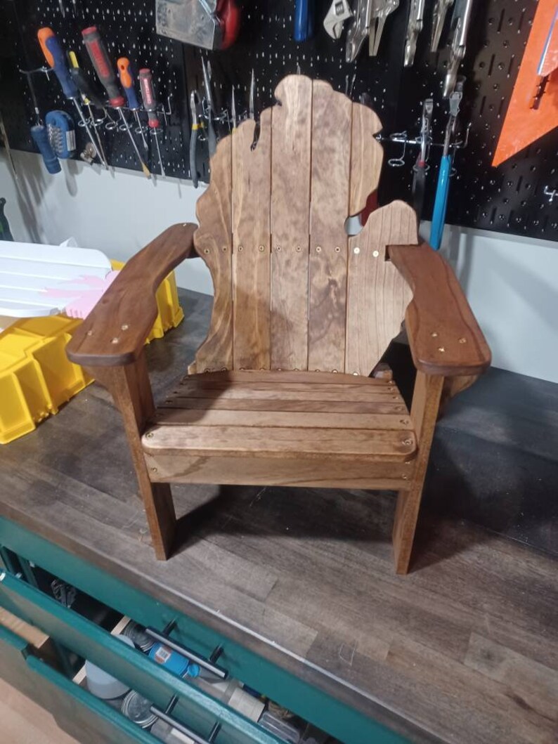 Michigan Mitten Adirondack Chair and Rocking Chairs - Etsy