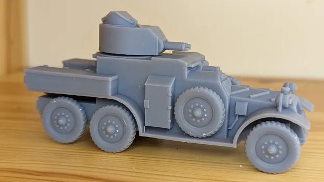 WW2 Lanchester 6x4 Armoured Car - Etsy