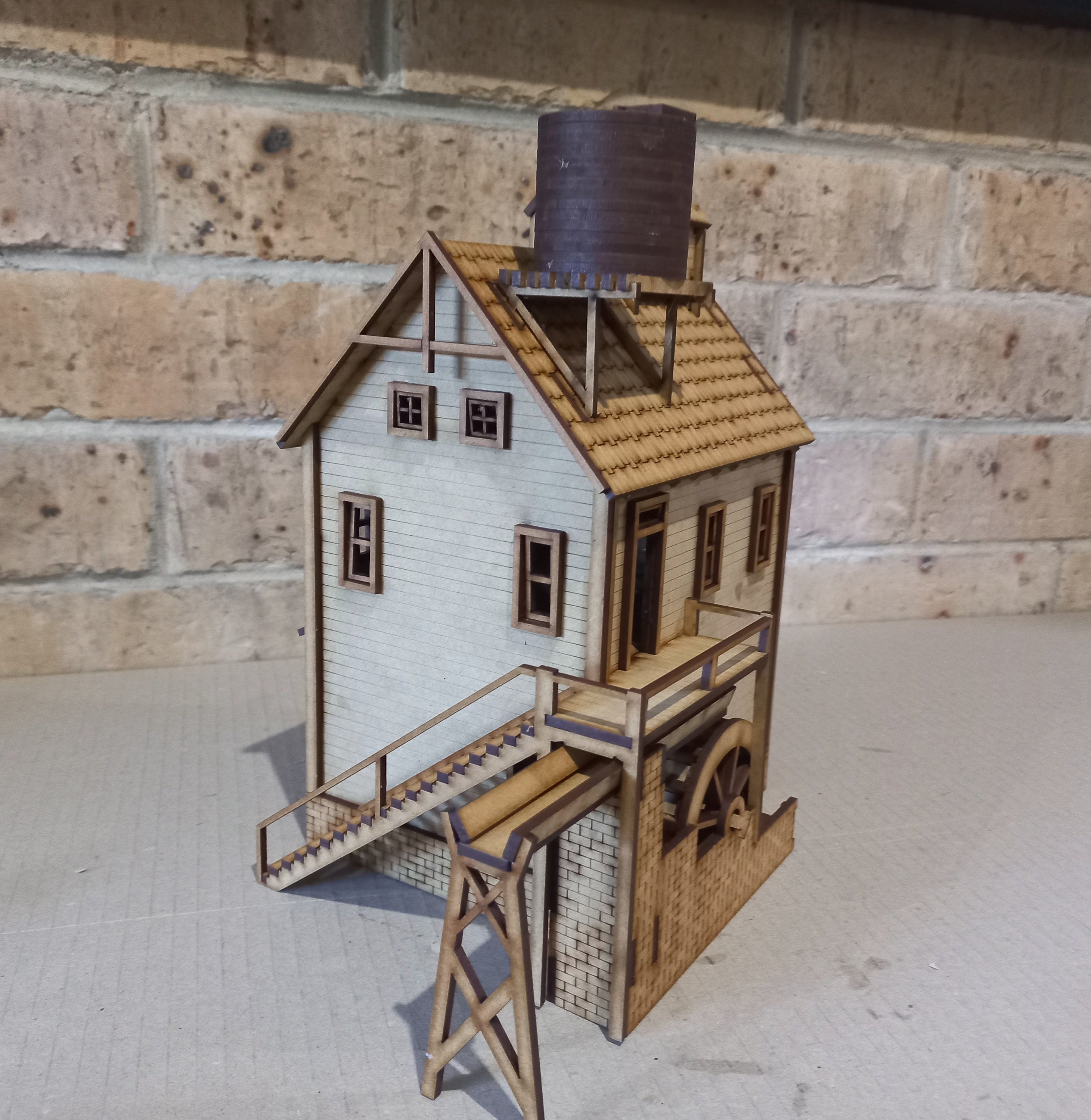 Watermill Building 28mm Scale - Etsy Australia