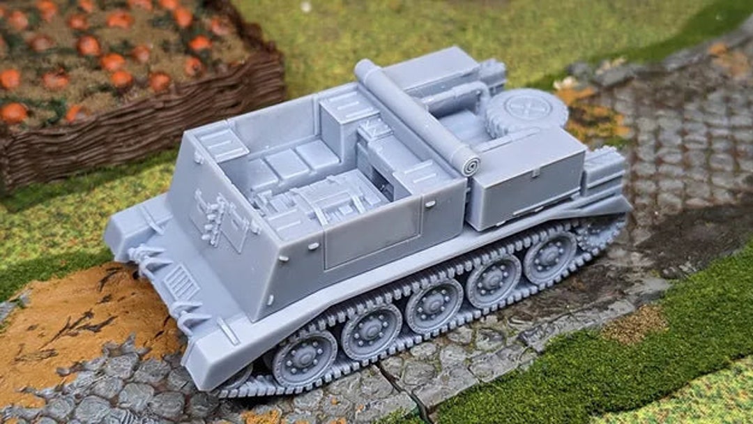 WW2 Crusader II Gun Tractor - Etsy