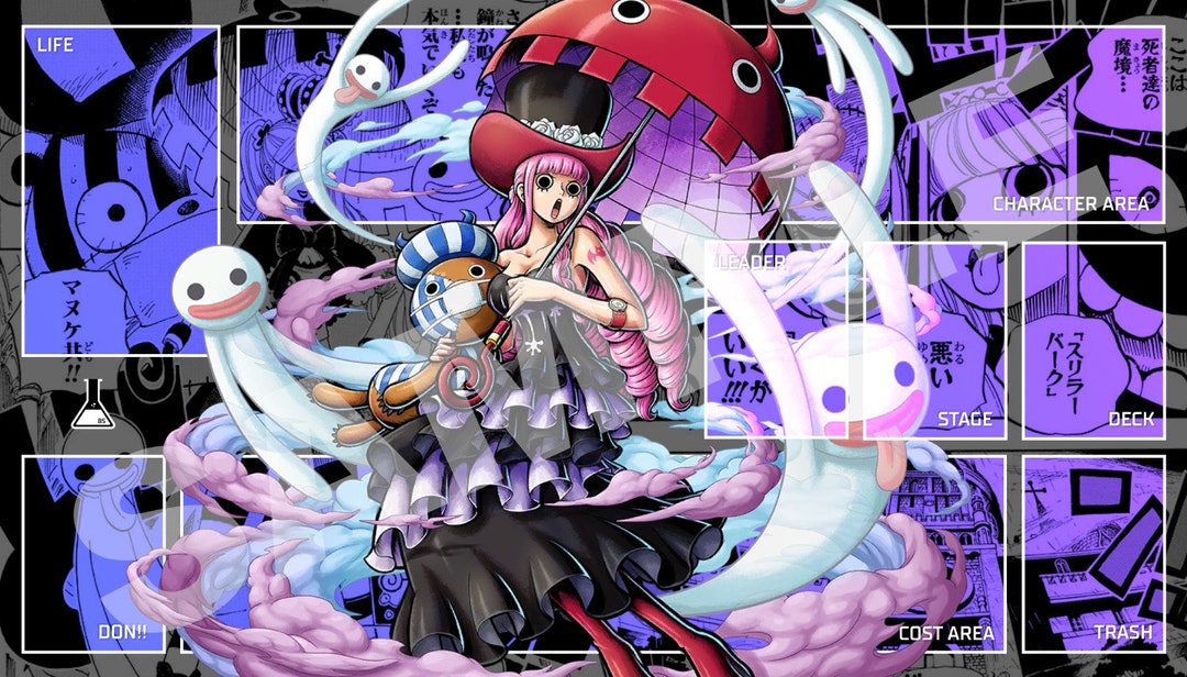 One Piece Perona Playmat/mousepad for TCG MTG CCG 60x35cm - Etsy