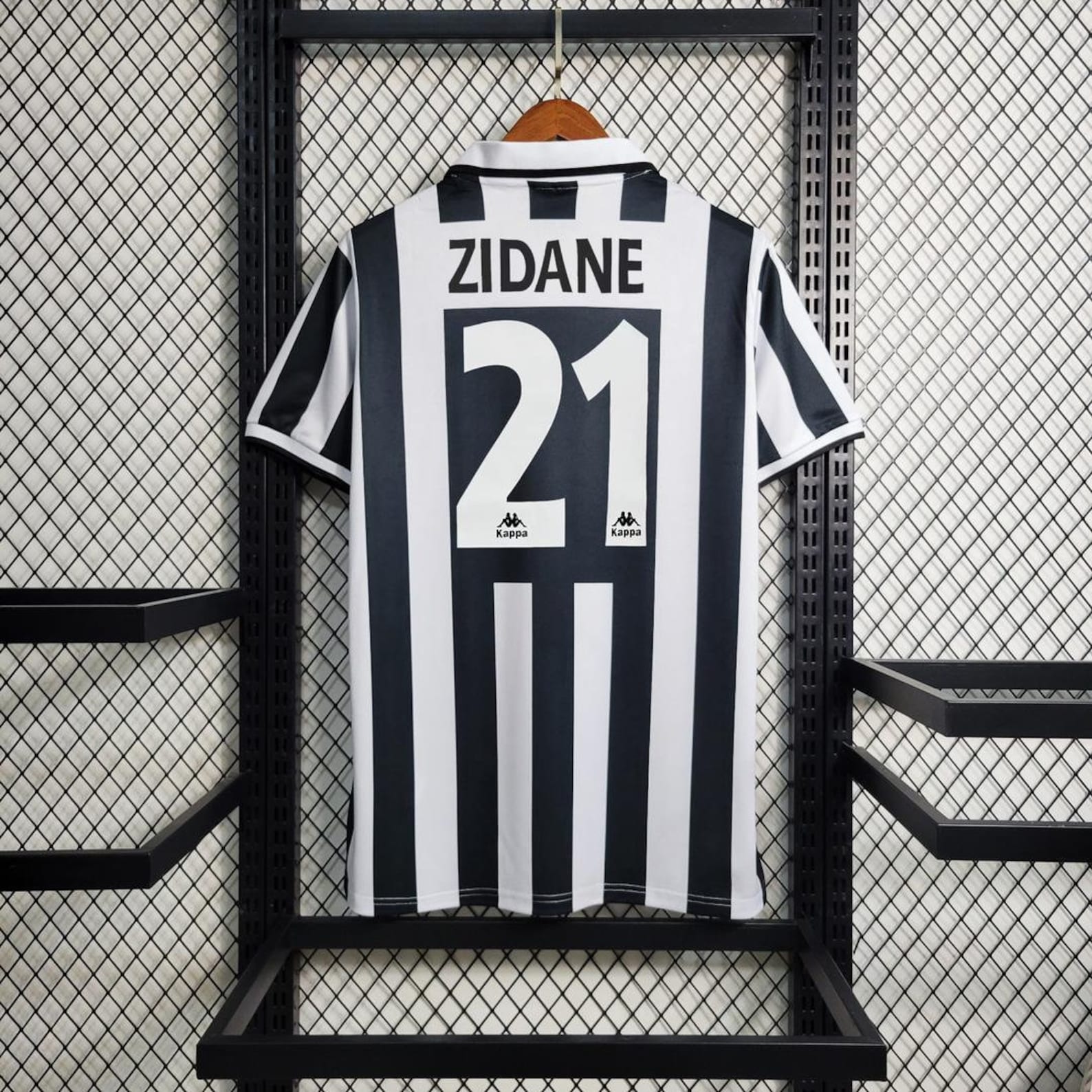 Juventus Zidane Retro Football Shirt 95-96 - Etsy