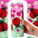 Inflated Ladybug Tumbler Wrap Png 3D Tumbler Design Skinny Sublimation ...
