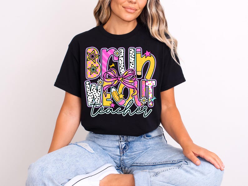 Teacher Shirt PNG, Teacher Png Download, Teacher Tee Shirt Sublimation ...