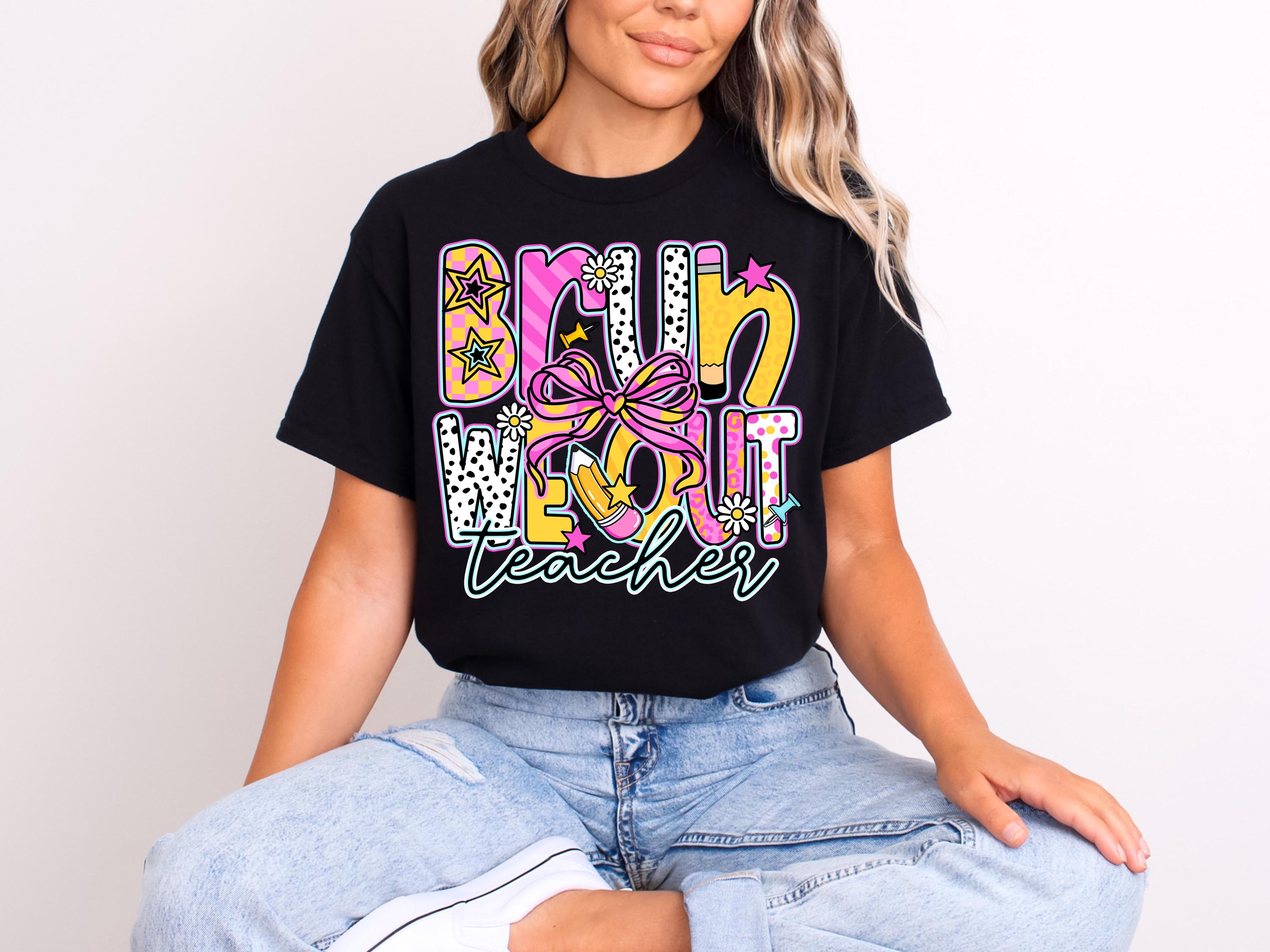 Teacher Shirt PNG, Teacher Png Download, Teacher Tee Shirt Sublimation ...