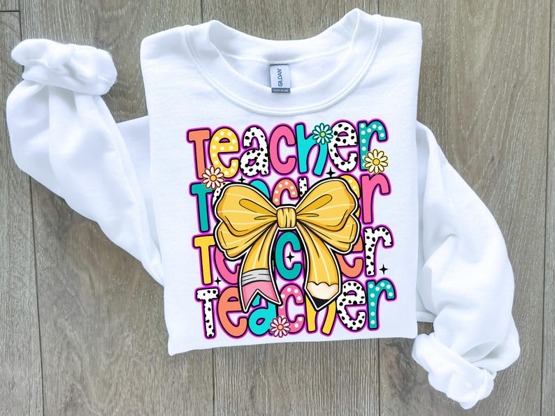 Teacher Shirt PNG, Teacher Png Download, Teacher Tee Shirt Sublimation ...