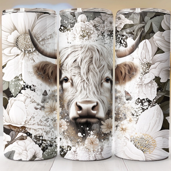 Highland Cow Tumbler Designs - Etsy