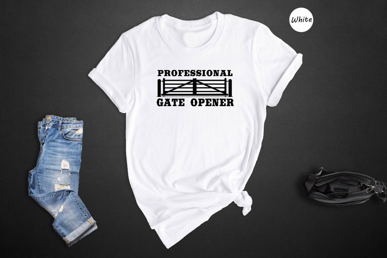 Gate Opener Shirt, Rancher Tee, Farm Life Apparel - Etsy