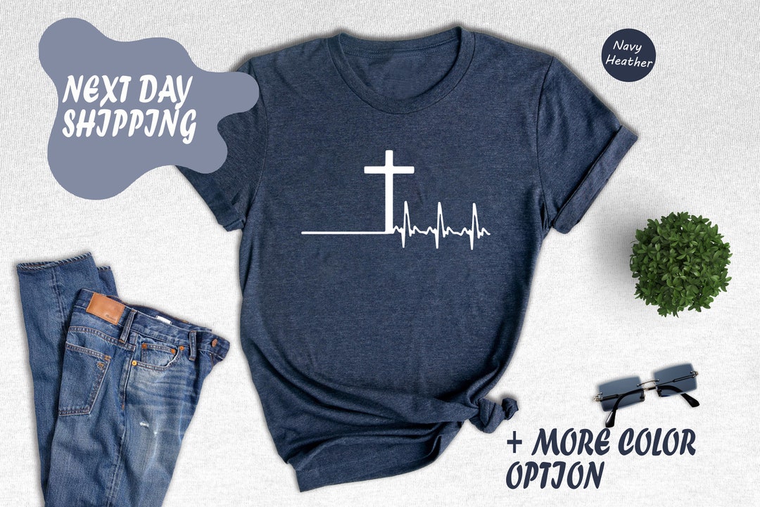 Cross Shirt, Christian T-shirt, Religious Shirts, Shirt for Christian ...