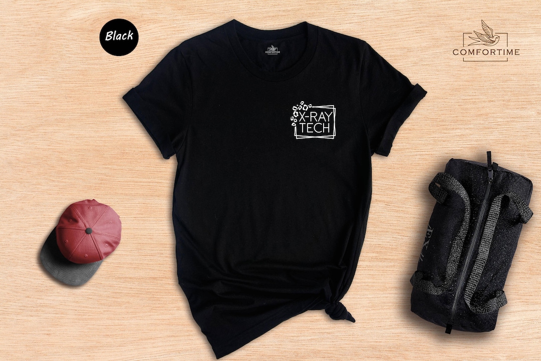 Pocket X-ray Tech T-shirt, Radiology Life Shirt, X Ray Tech Shirt ...