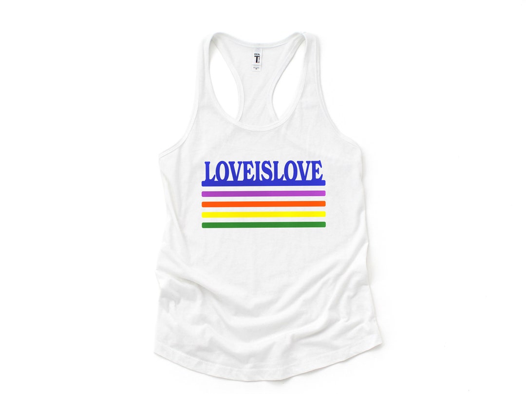 Love is Love Lgbt Tank Top, Pride Month Tank Top, Rainbow Pride Tank ...