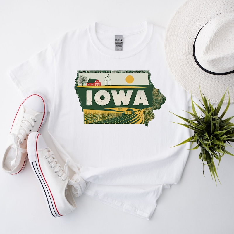 Iowa Shirt - Etsy
