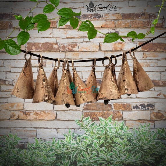 Handmade Rustic Lucky Vintage Lean Cone Bells and Sweet Us - Etsy