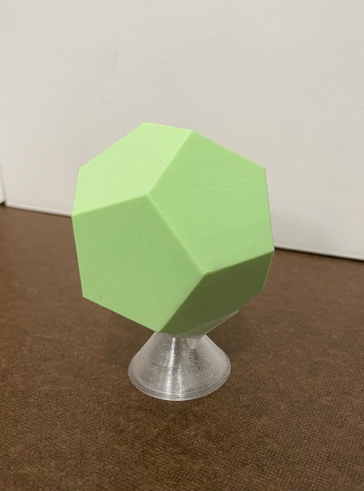 Dodecahedron With Display Stand - Platonic Solid Model - Pentagonal ...