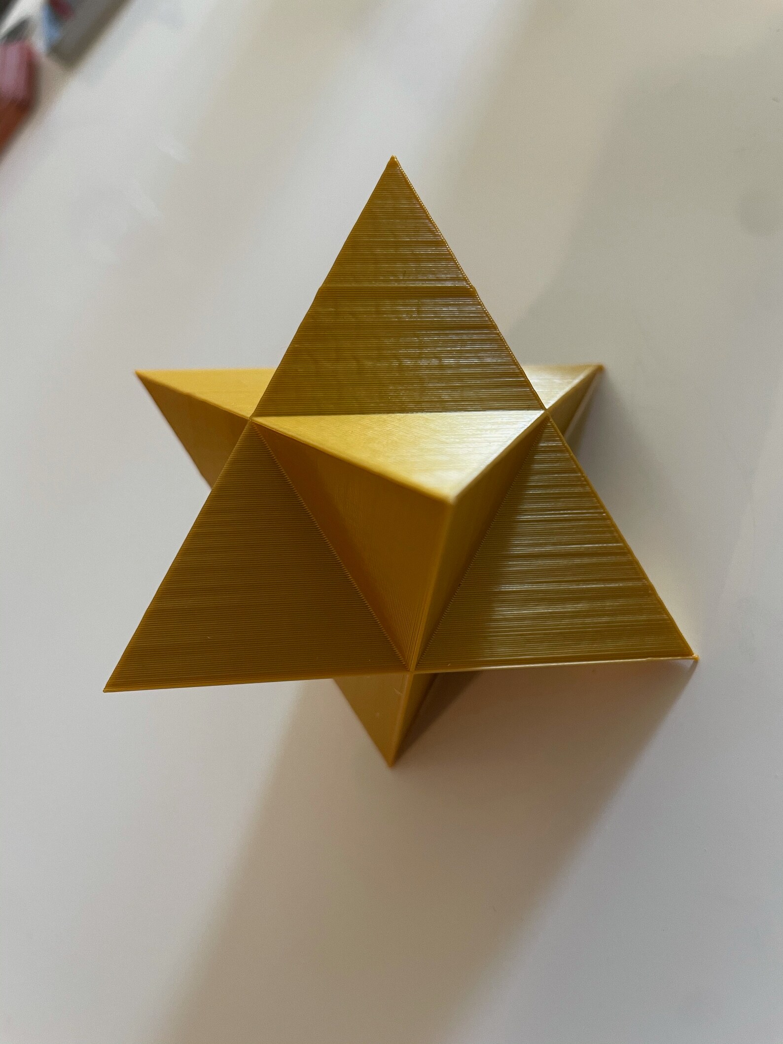 Merkaba With Stand Star Tetrahedron Platonic Solid Model 3D Printed ...