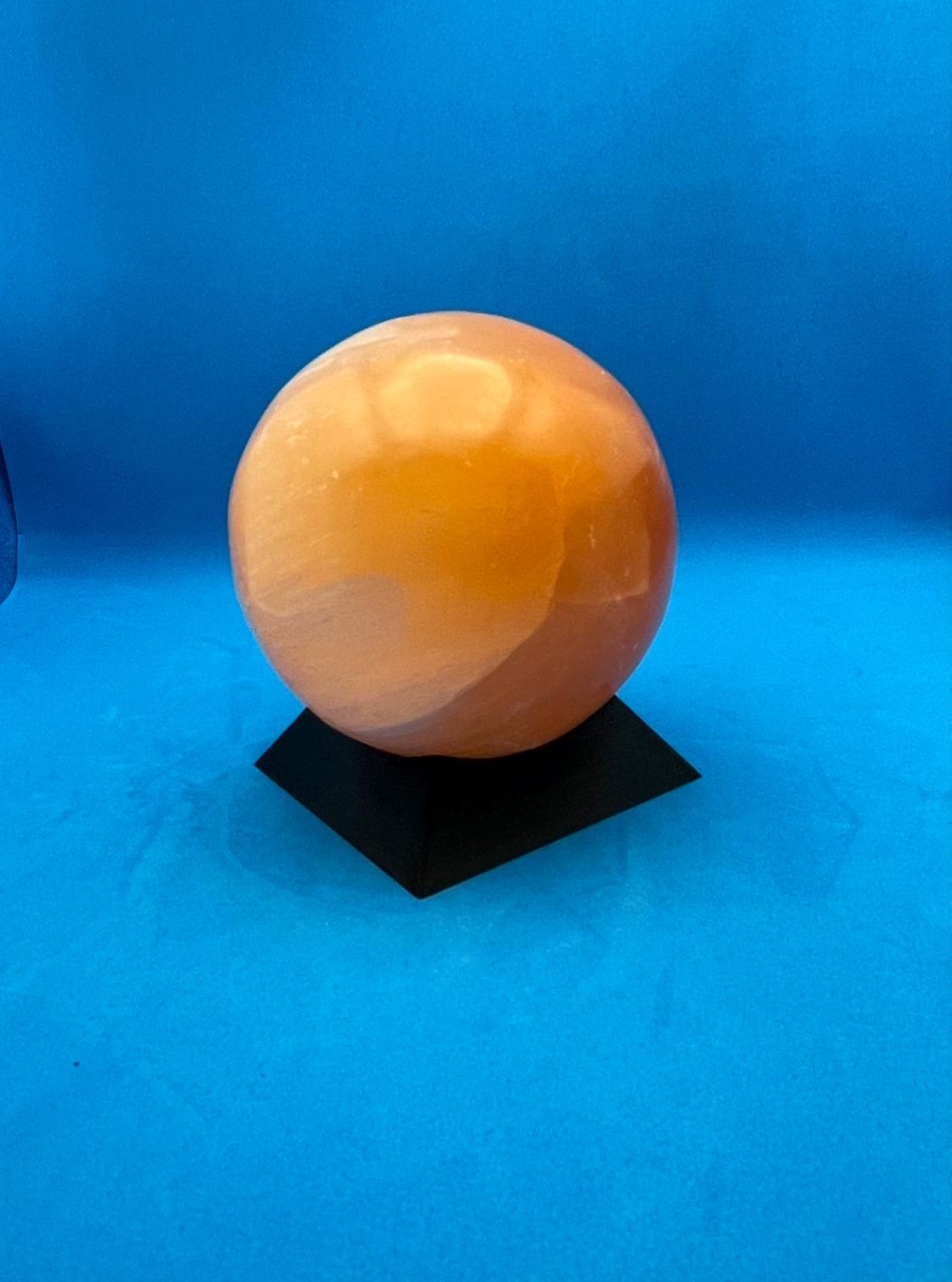 Display Stand for Crystal Sphere - Pyramid Shape Base Holder - Base is ...