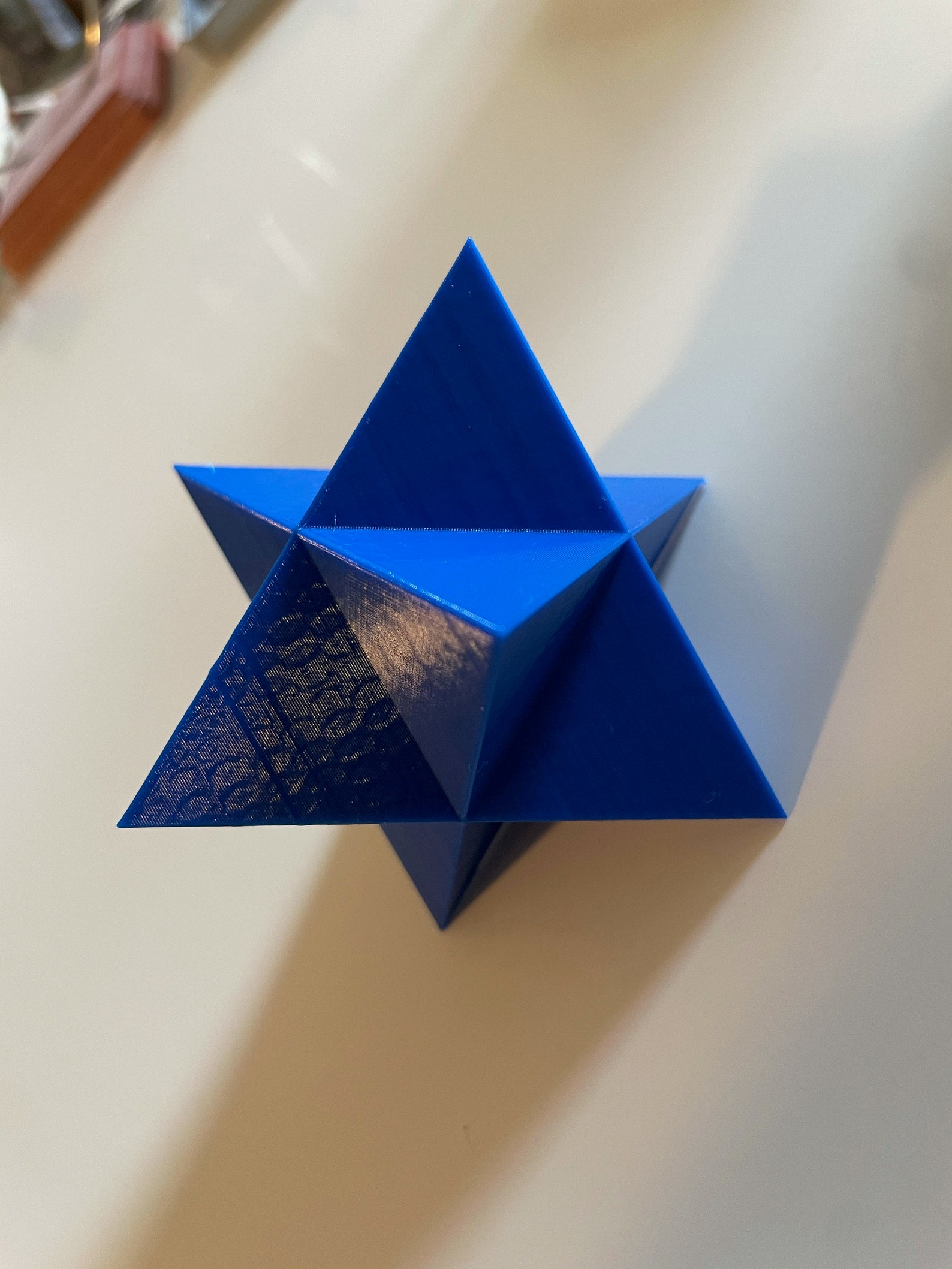 Merkaba With Stand- Star Tetrahedron - Platonic Solid Model - 3D ...