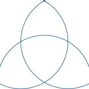 Triquetra Symbol Triple Knot Celtic Knot Trinity Three Corner Trifecta ...