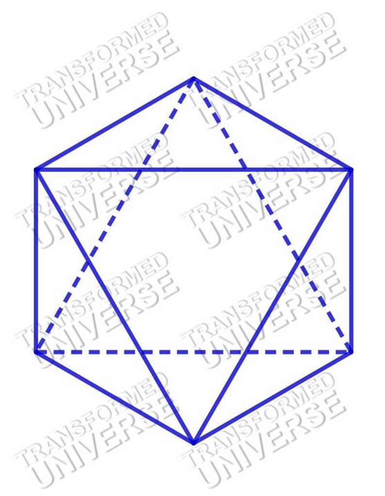 Platonic Solids Bundle Sacred Geometry Vector Clip Art Cut Files ...