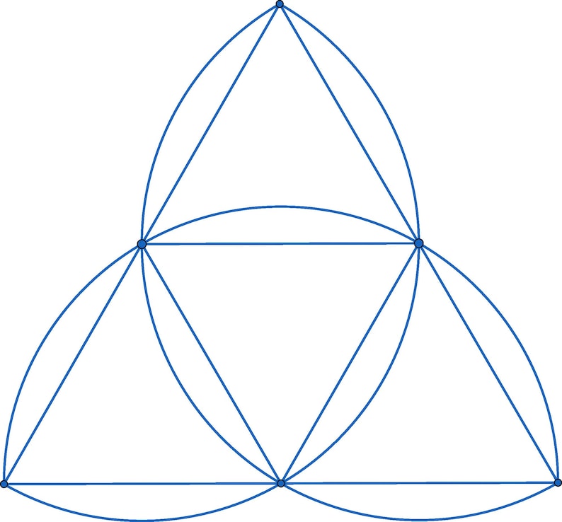 Triquetra Symbol Triple Knot Celtic Knot Trinity Three Corner Trifecta ...