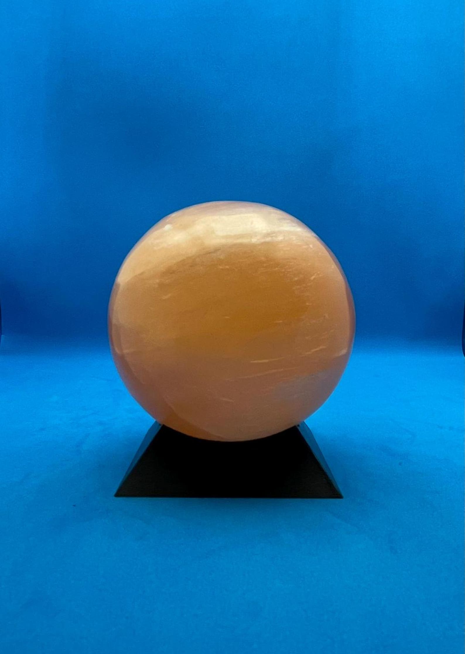Display Stand for Crystal Sphere - Pyramid Shape Base Holder - Base is ...