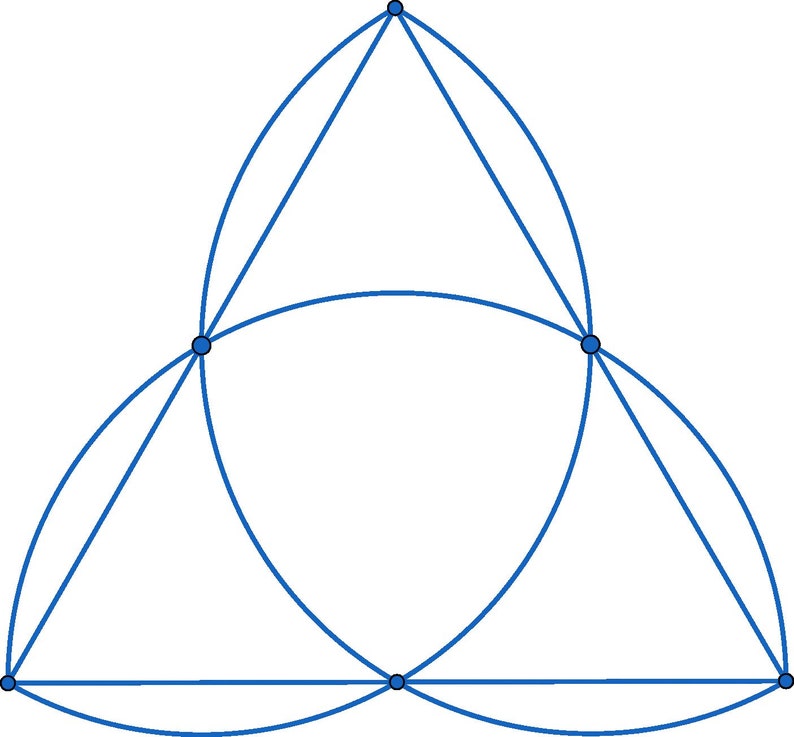 Triquetra Symbol Triple Knot Celtic Knot Trinity Three Corner Trifecta ...