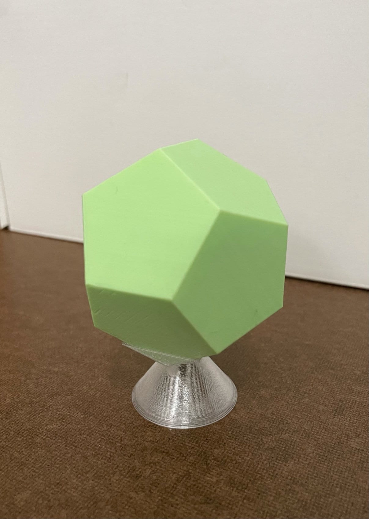 Dodecahedron With Display Stand - Platonic Solid Model - Pentagonal ...