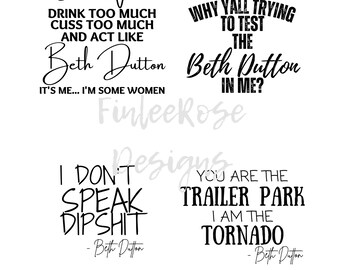 Beth Dutton Png - Etsy UK