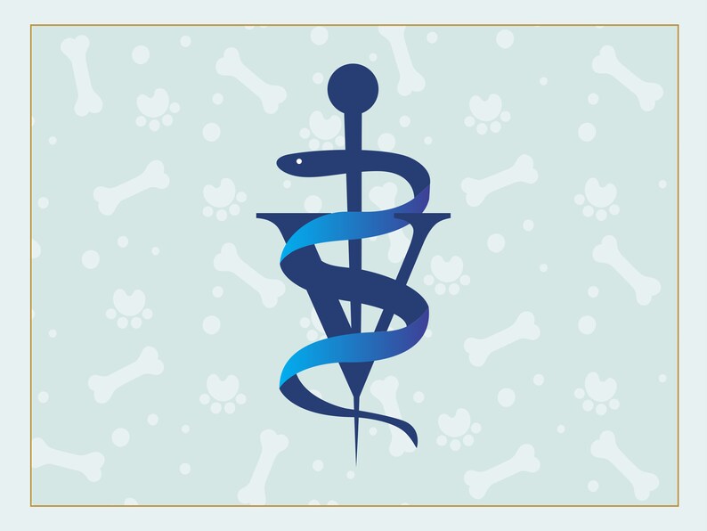 Veterinary Symbol SVG, AI and PNG Instant Download. - Etsy Hong Kong
