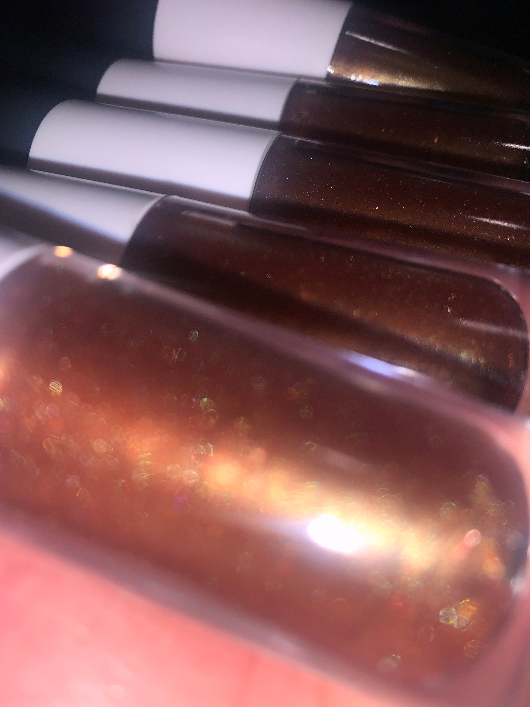 Chocolate Drop Brown Shimmer Wand Tube Lipgloss 5ml - Etsy