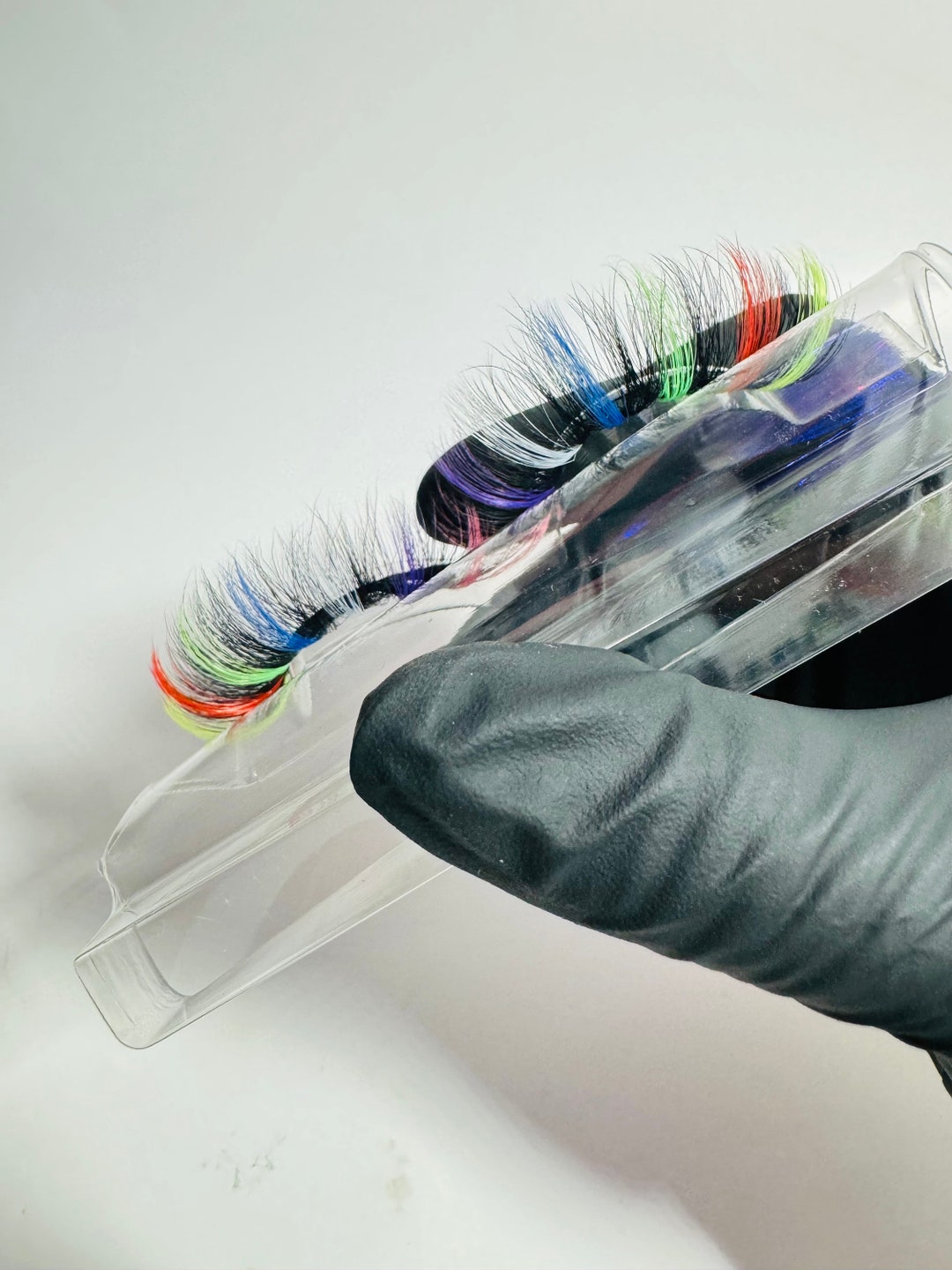 Pride Strip Lash - 25mm Rainbow Lashes Makeup - Etsy