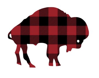 Standing Buffalo Decal Car - Etsy