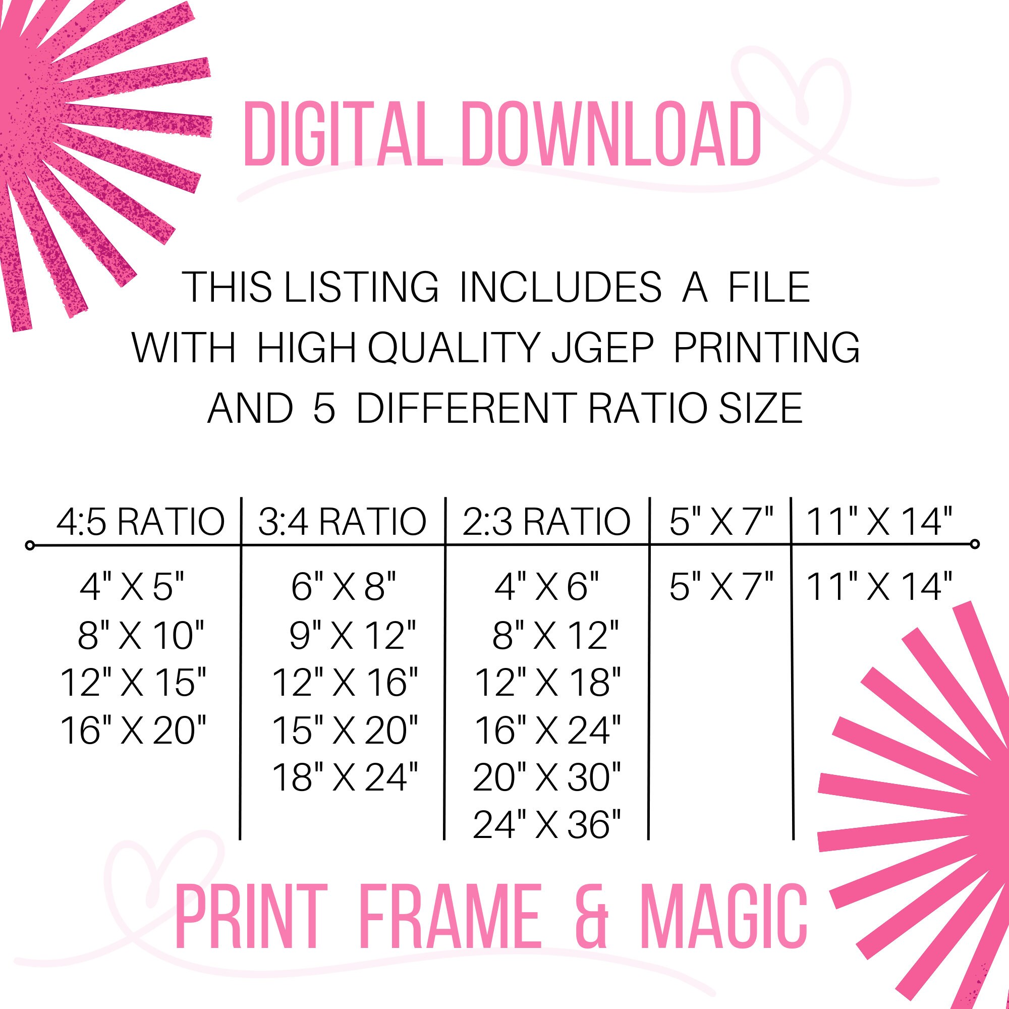 Printable Pink Blush Flower Pattern | Floral Art | Wall Print - Etsy