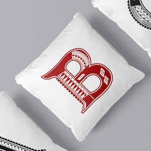 Samoan Letter A Polynesian Wall Art Samoan Tattoo Design Pacific Tribal ...