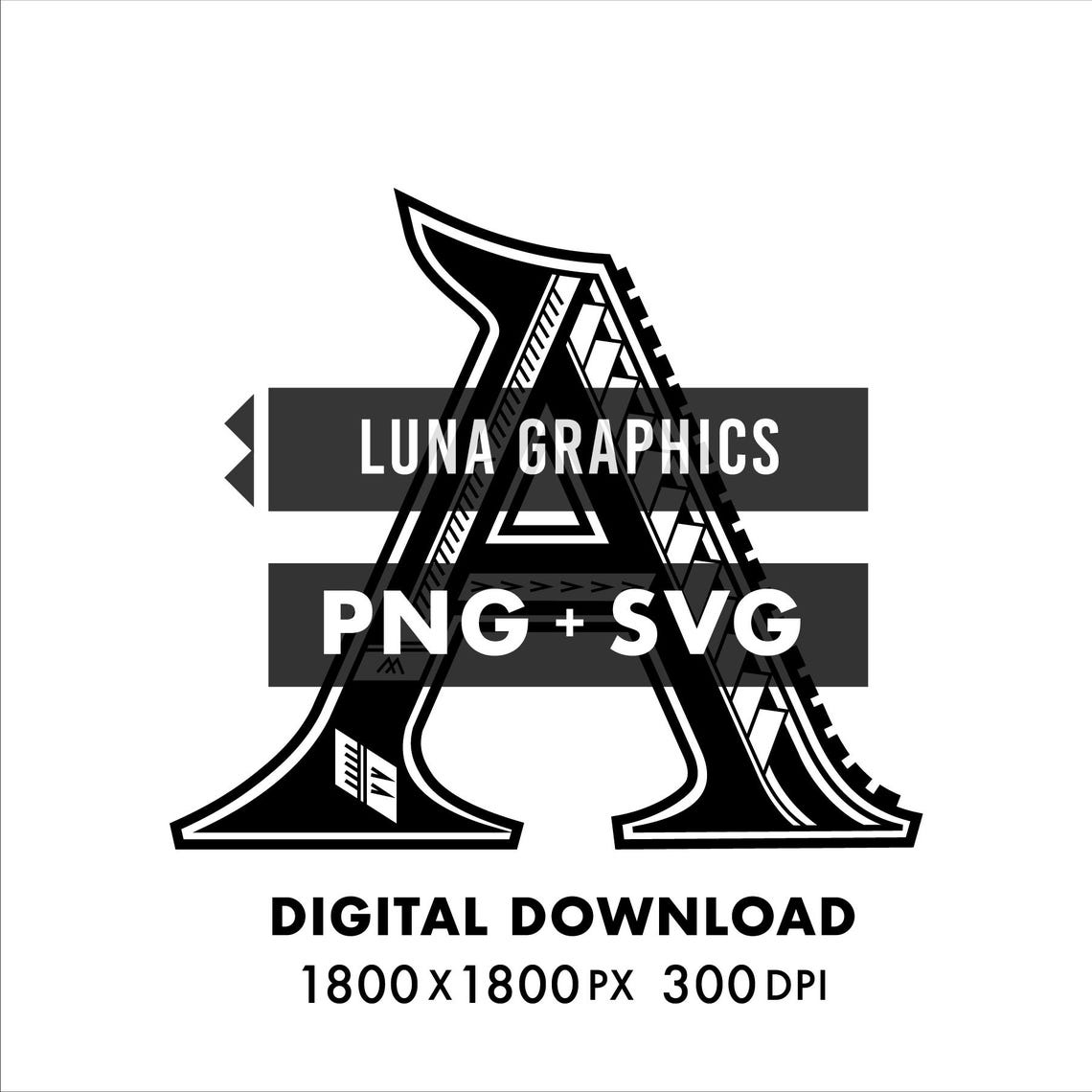 Samoan Letter A Polynesian Wall Art Samoan Tattoo Design Pacific Tribal ...