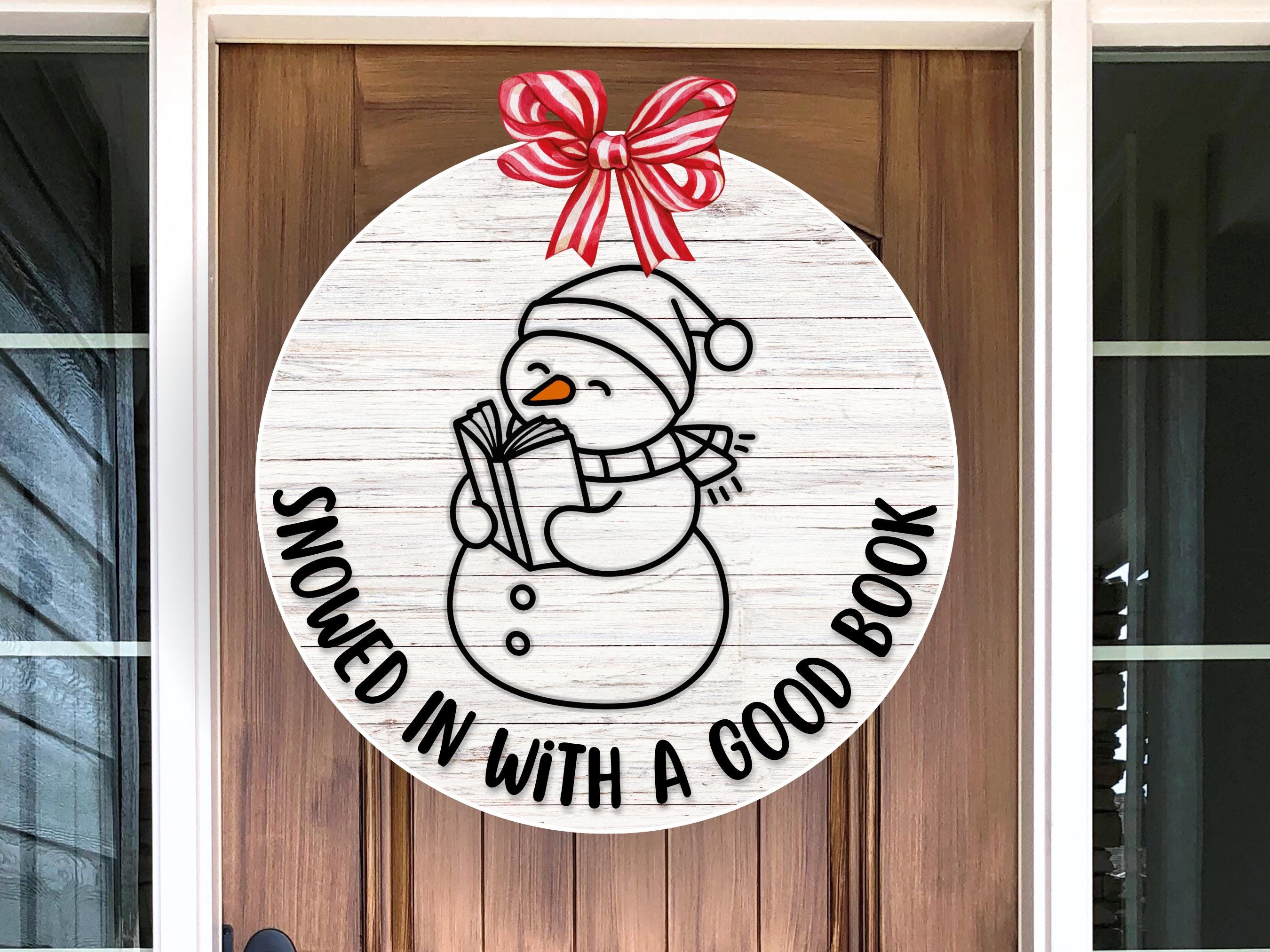 Cute Snowman Reading Book SVG - Christmas Snowman Clipart for Book ...