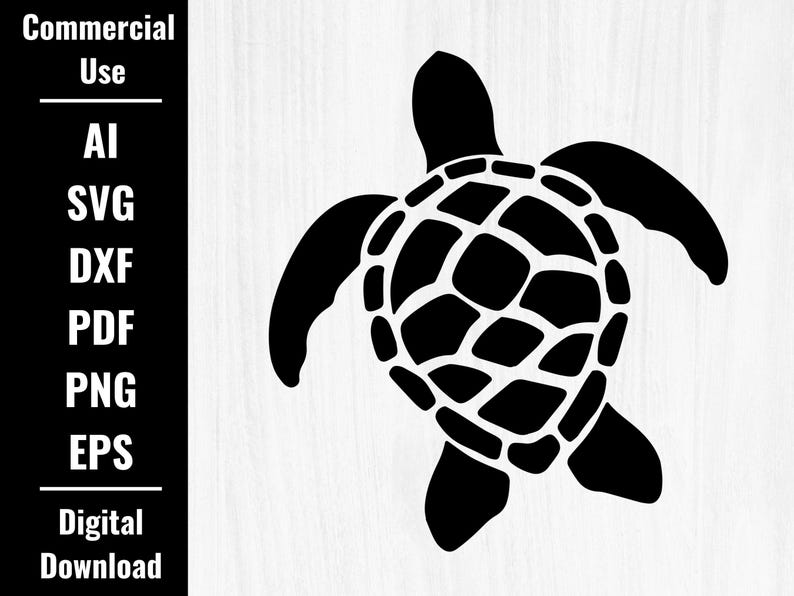 Turtle Svg, Turtle Png, Turtle Vector, Sea Turtle Svg, Cricut Sea ...