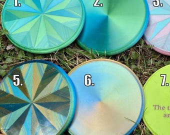 Disc Golf Mini Marker - Damascus - Rocketbutt Disc Golf - Etsy
