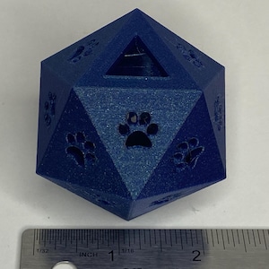 D20 Cat Treat Toy - Etsy
