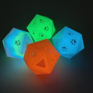 D20 Cat Treat Toy - Etsy