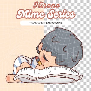 Hirono the Mime Series - Pack of 13 Hirono Png Digital Drawings/sticker ...