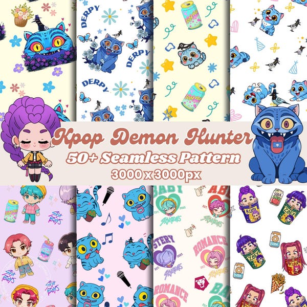Kpop Demon Hunter Fabric - Etsy