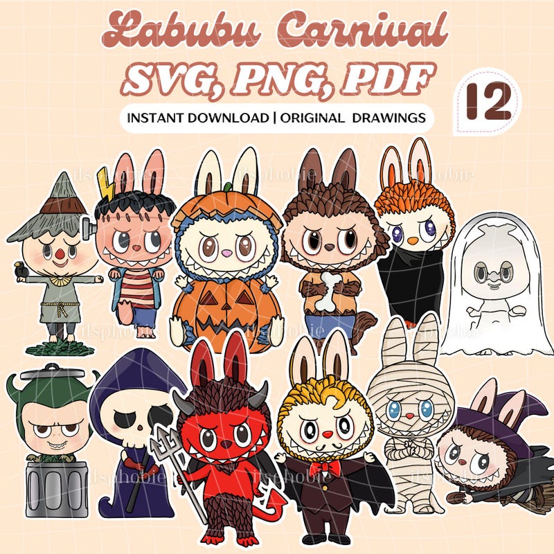 Chucky Labubu - Etsy